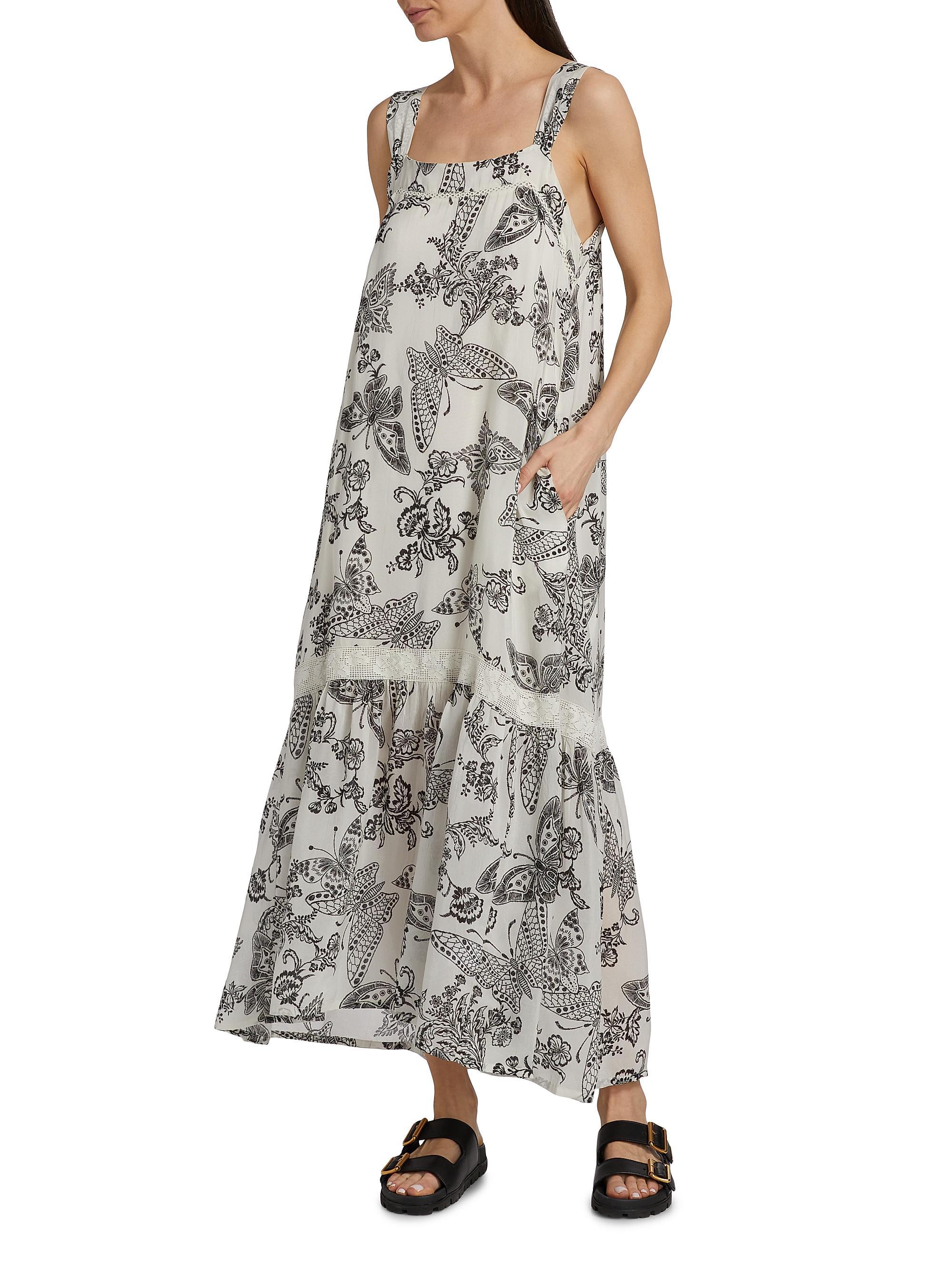 Click here for Johnny Was Womens Finley Printed Maxi Dress - Sydn... prices