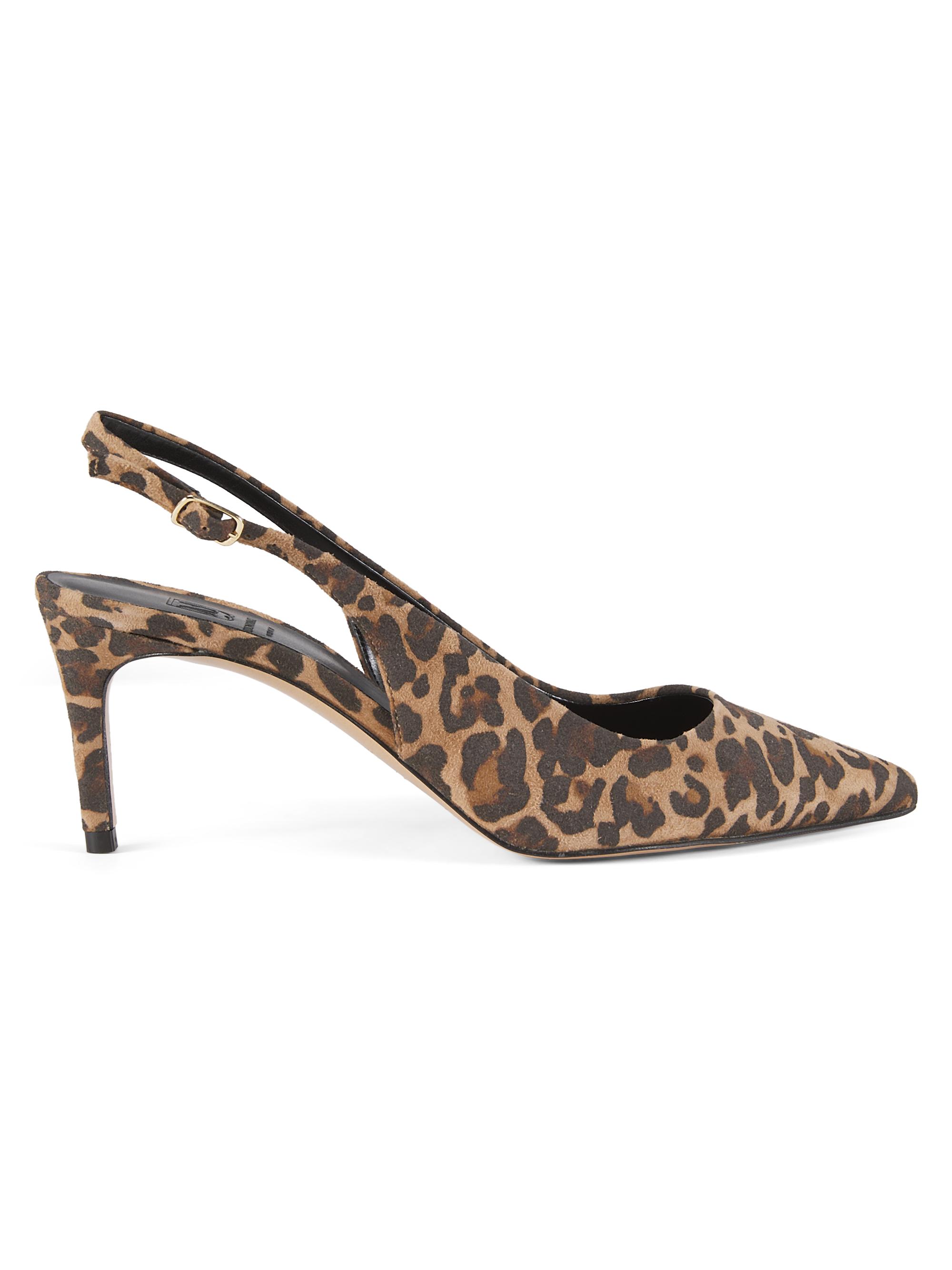 Click here for Bruno Magli Womens Rima 50MM Leopard-Print Suede S... prices