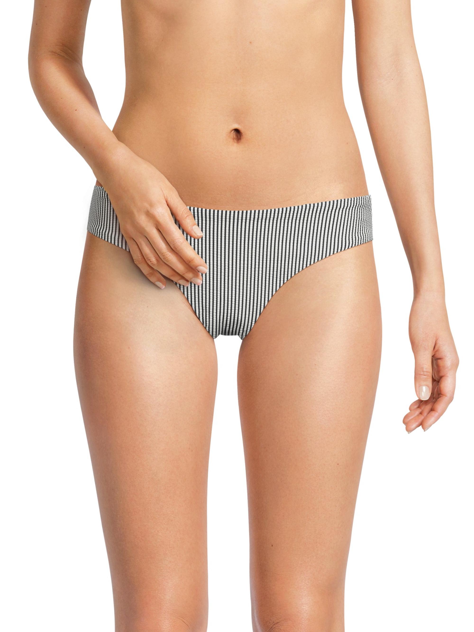 Click here for Onia Womens Lily Striped Bikini Bottom - Deep Navy... prices