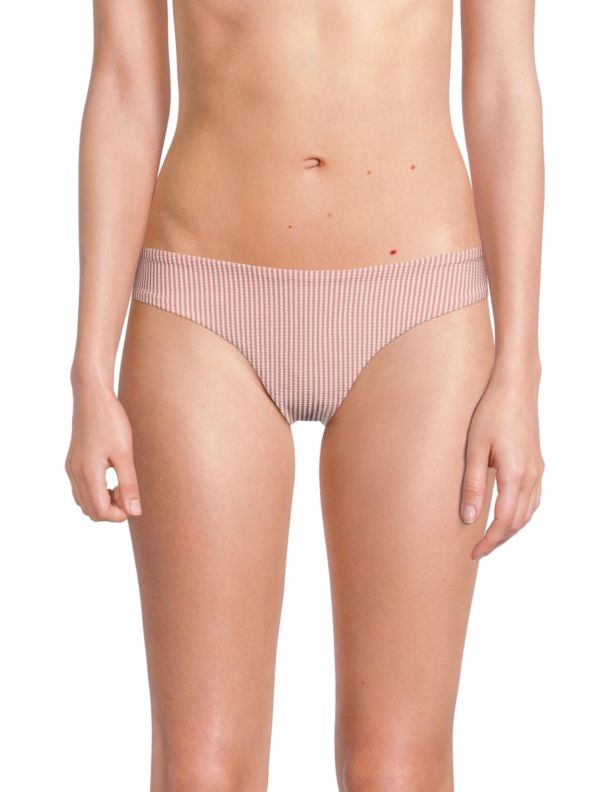 Click here for Onia Womens Lily Striped Bikini Bottom - Rosette W... prices