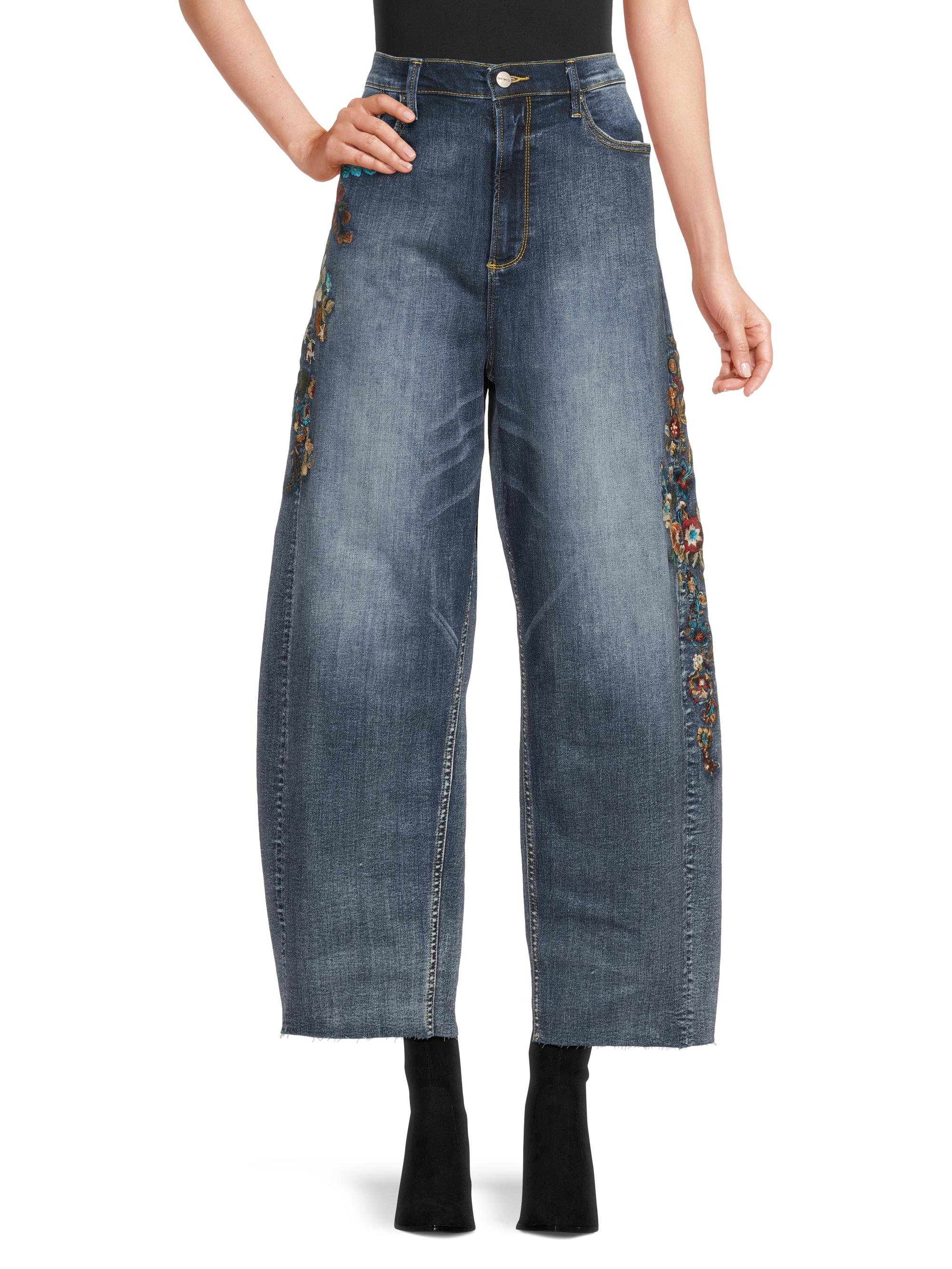 Click here for Driftwood Womens Parker Floral Embroidered Barrel... prices