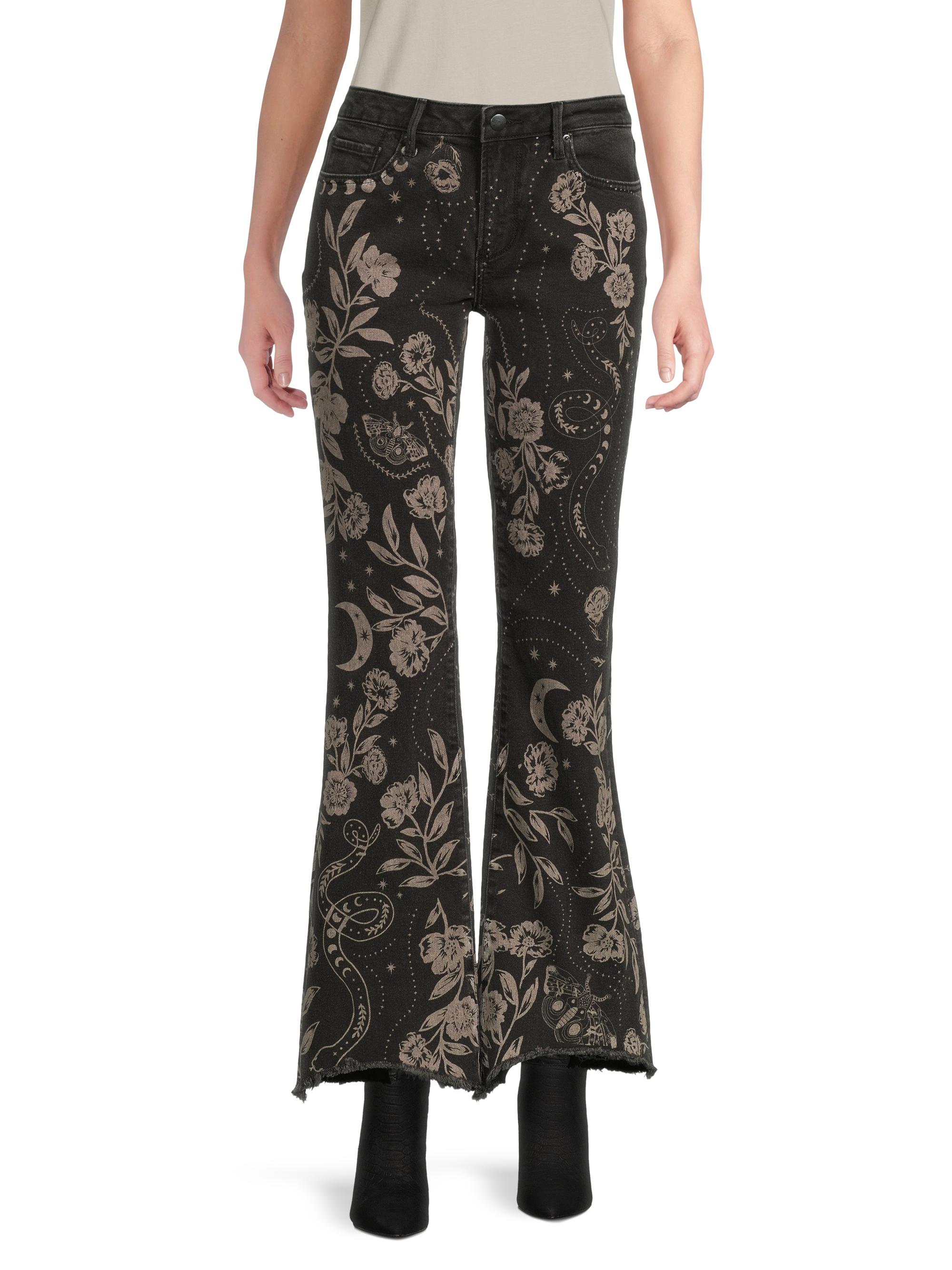 Click here for Driftwood Womens Eva Printed Stretch-Cotton Flared... prices