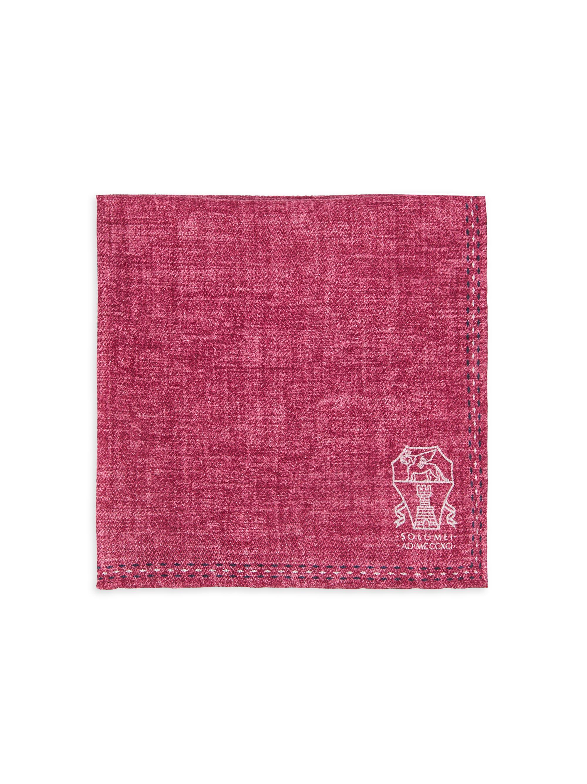 Click here for Brunello Cucinelli Mens Solid Silk Pocket Square -... prices