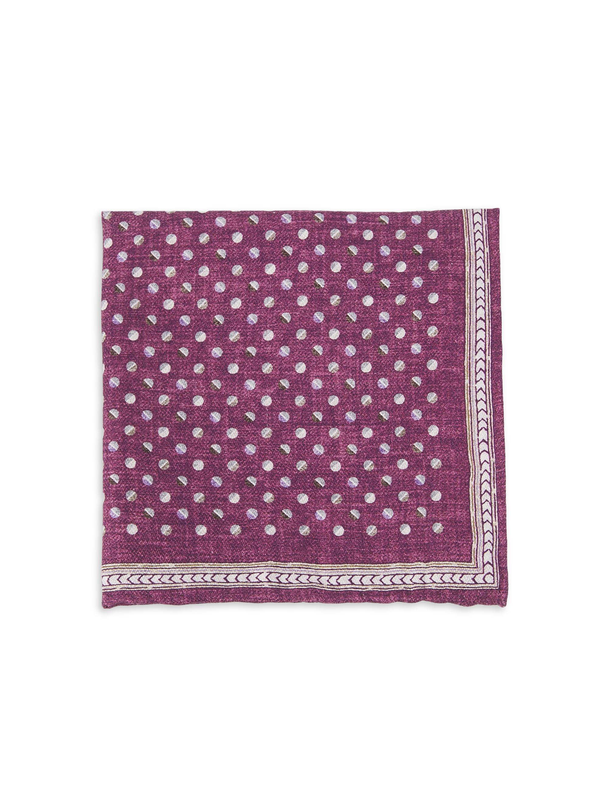 Click here for Brunello Cucinelli Mens Geometric Silk Pocket Squa... prices