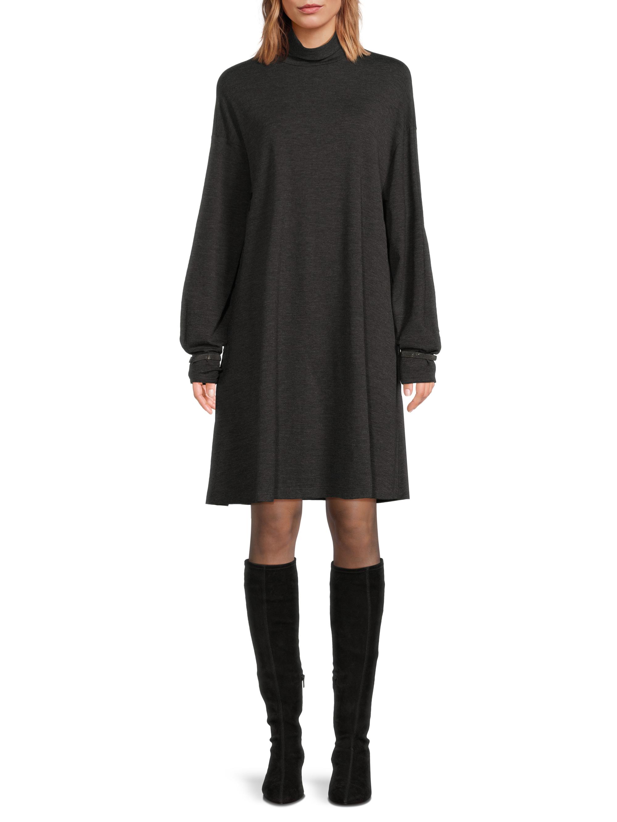 Click here for Brunello Cucinelli Womens Stretch Wool Mock Turtle... prices