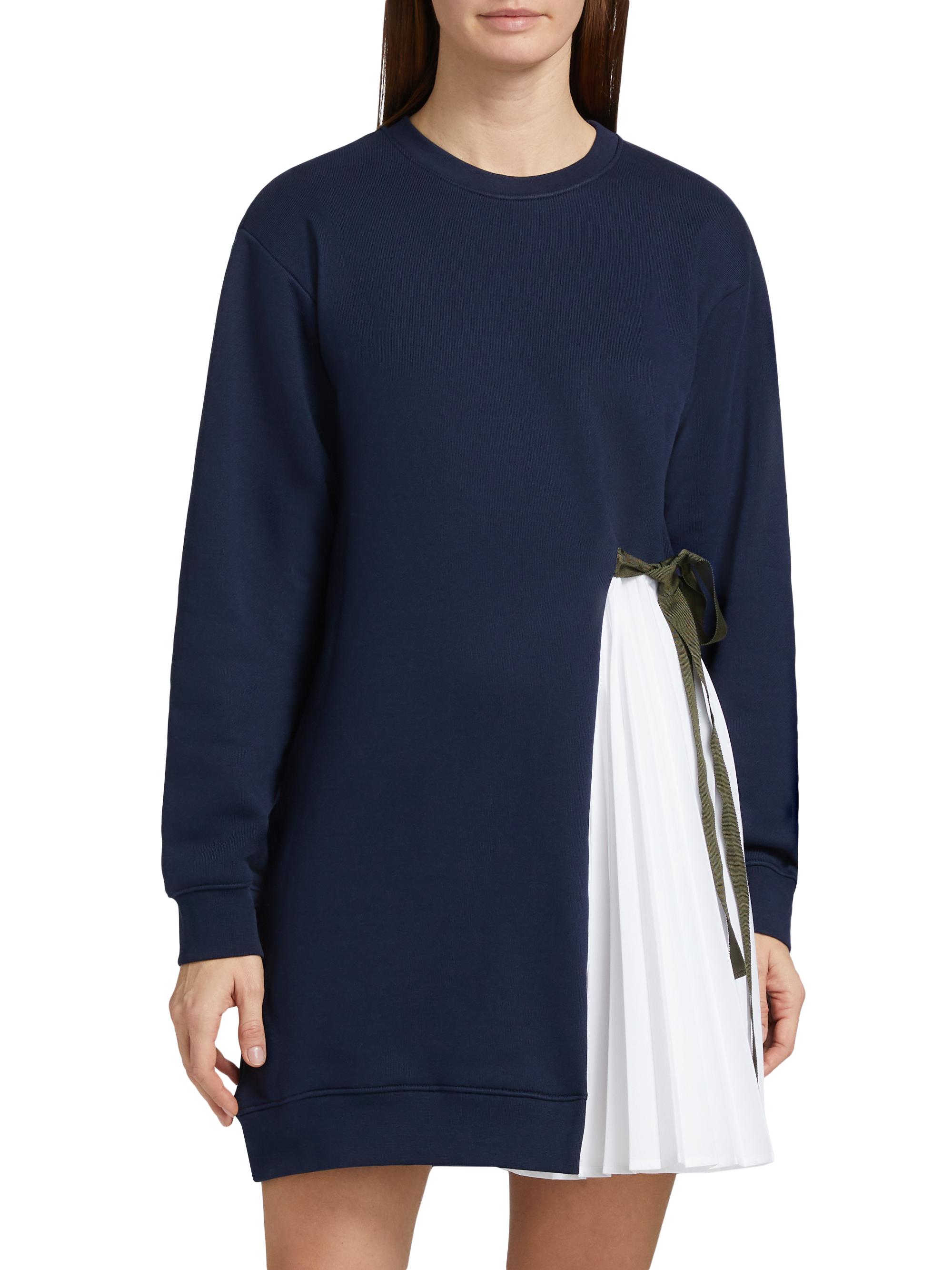 Click here for Tanya Taylor Womens Callie Mix Media Tie Minidress... prices