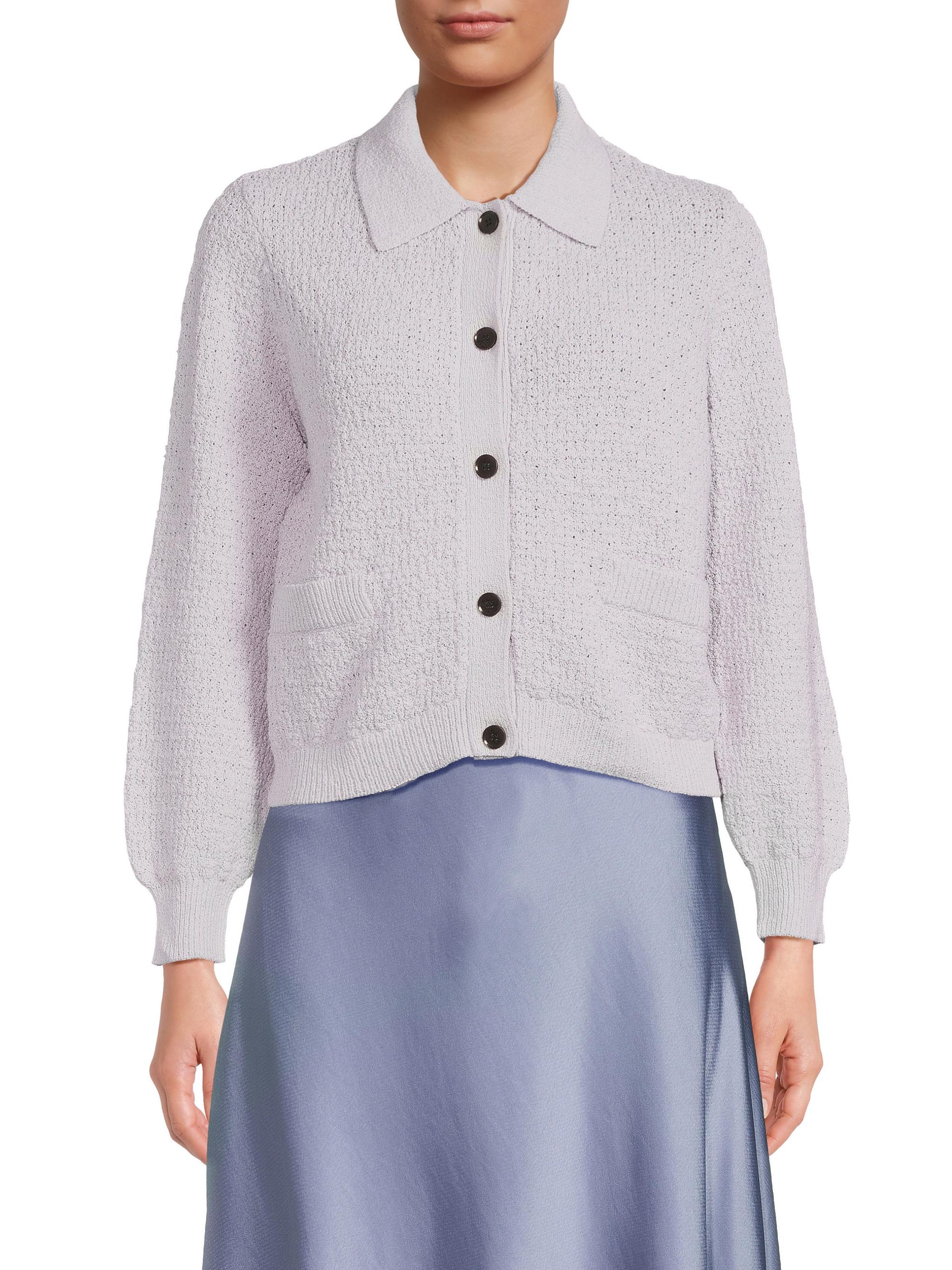 Click here for Tanya Taylor Womens Veronica Knit Cotton-Blend Car... prices