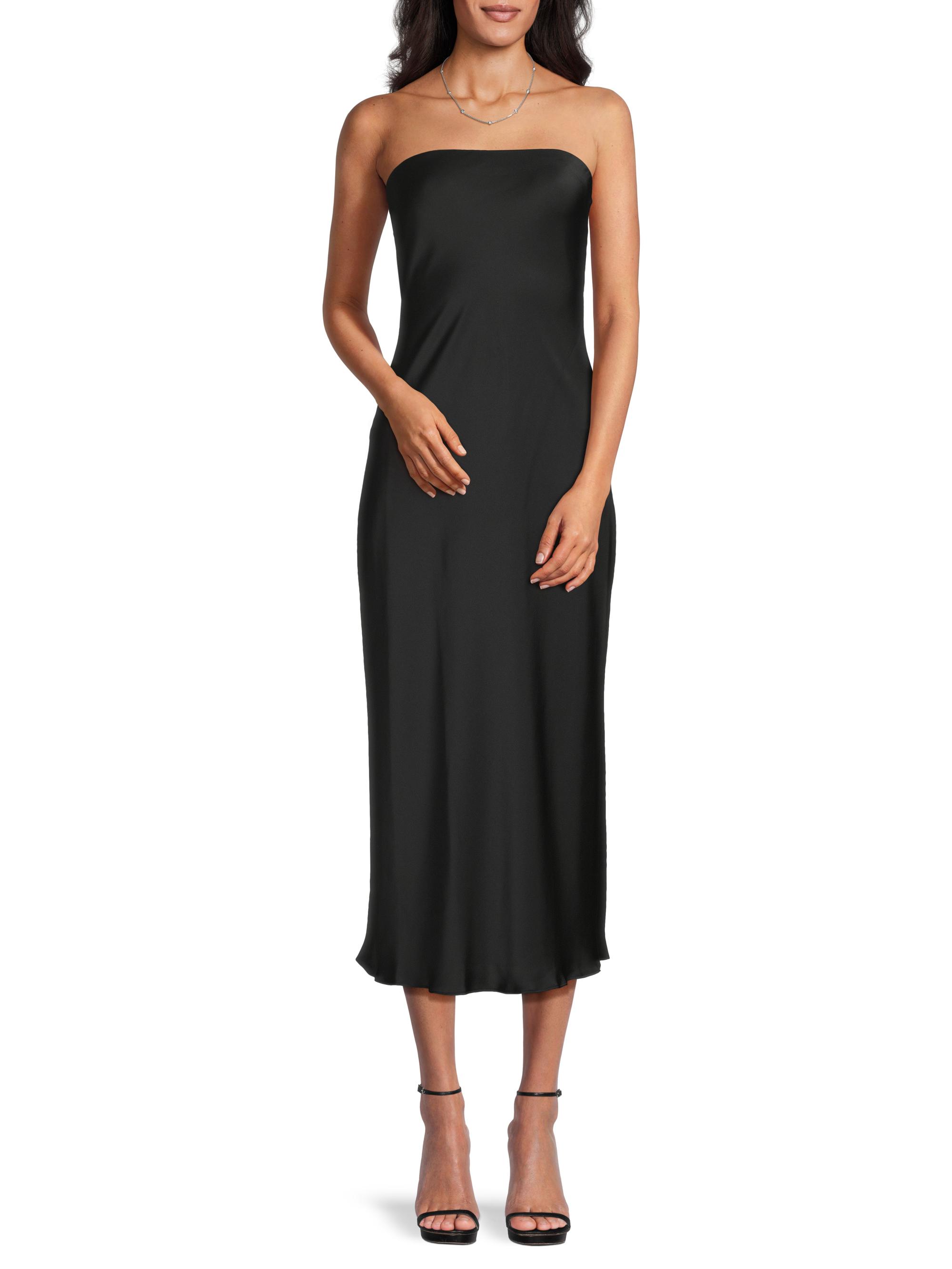 Click here for Ramy Brook Womens Shauna Strapless Open-Back Midi-... prices