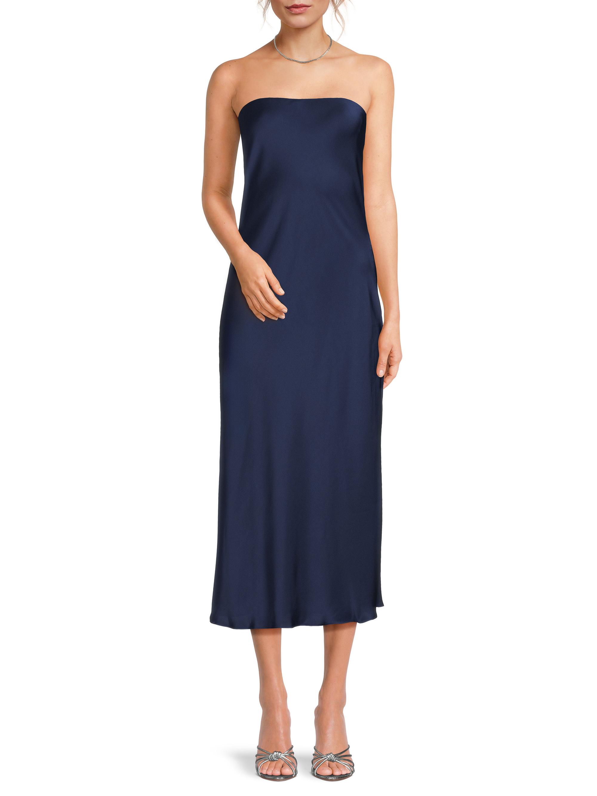Click here for Ramy Brook Womens Shauna Strapless Open-Back Midi-... prices