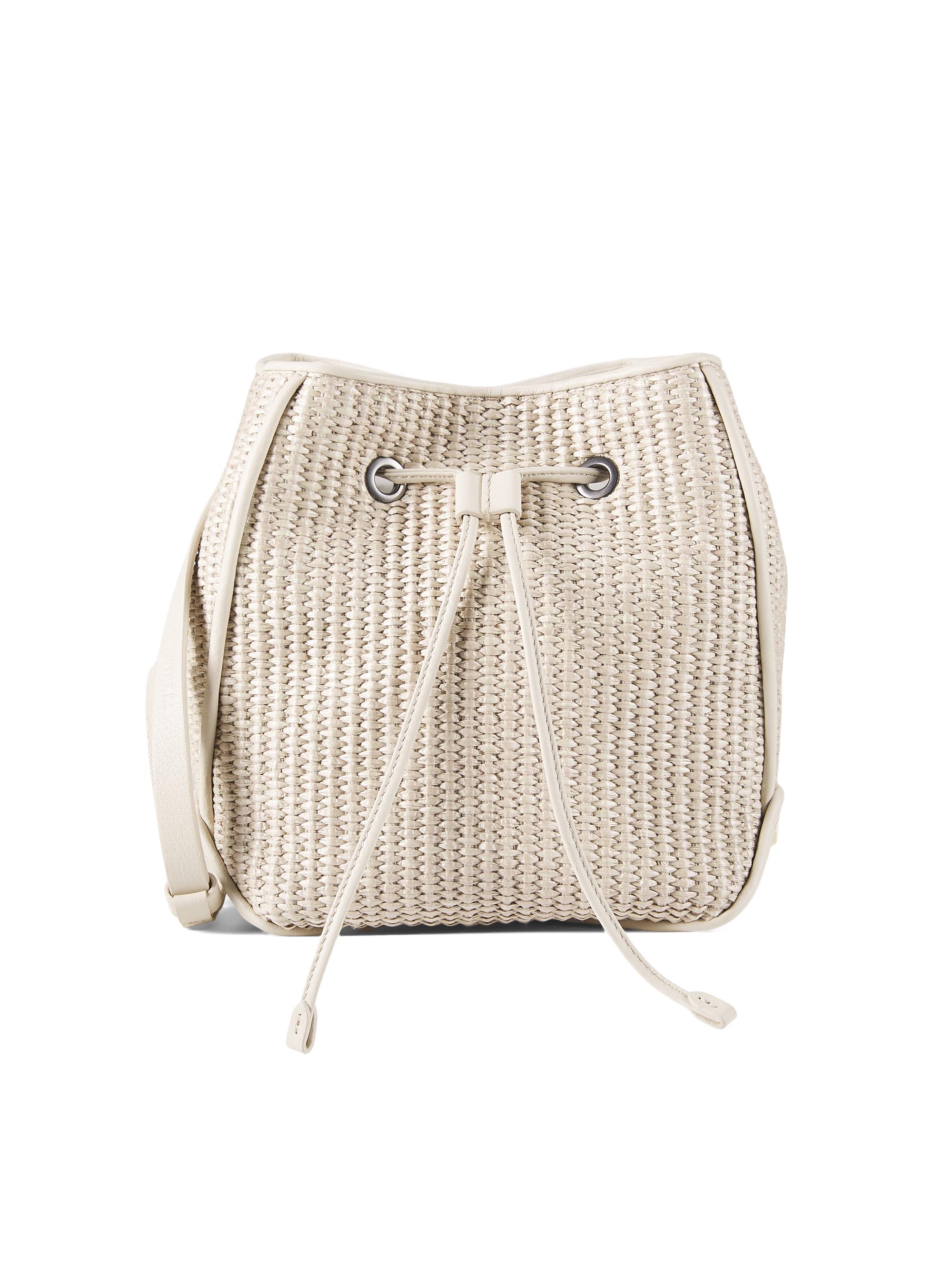 Click here for Brunello Cucinelli Womens Textured Bucket Bag - Li... prices