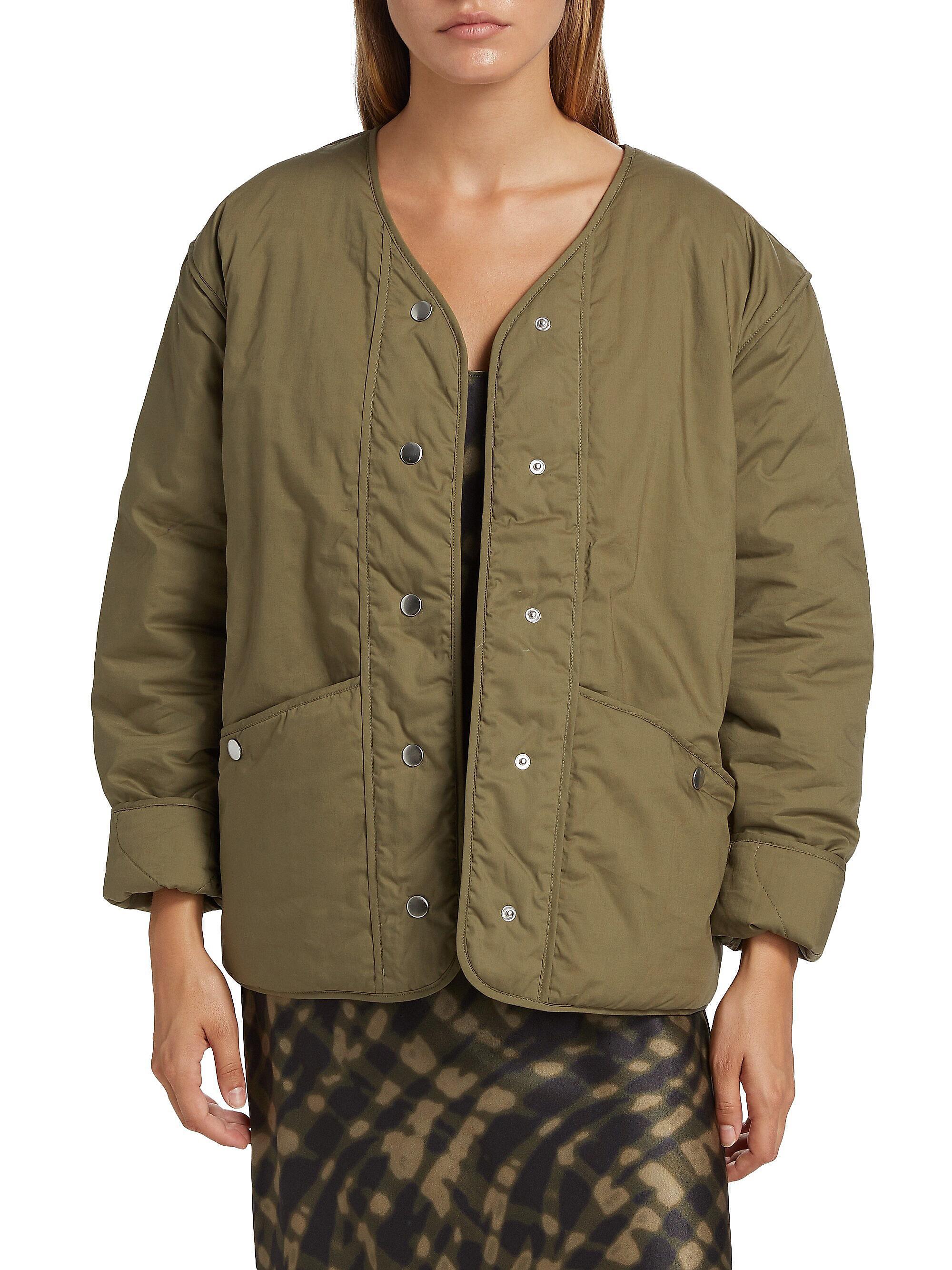 Click here for Rails Womens Willey Cotton Jacket - Olive - Size X... prices