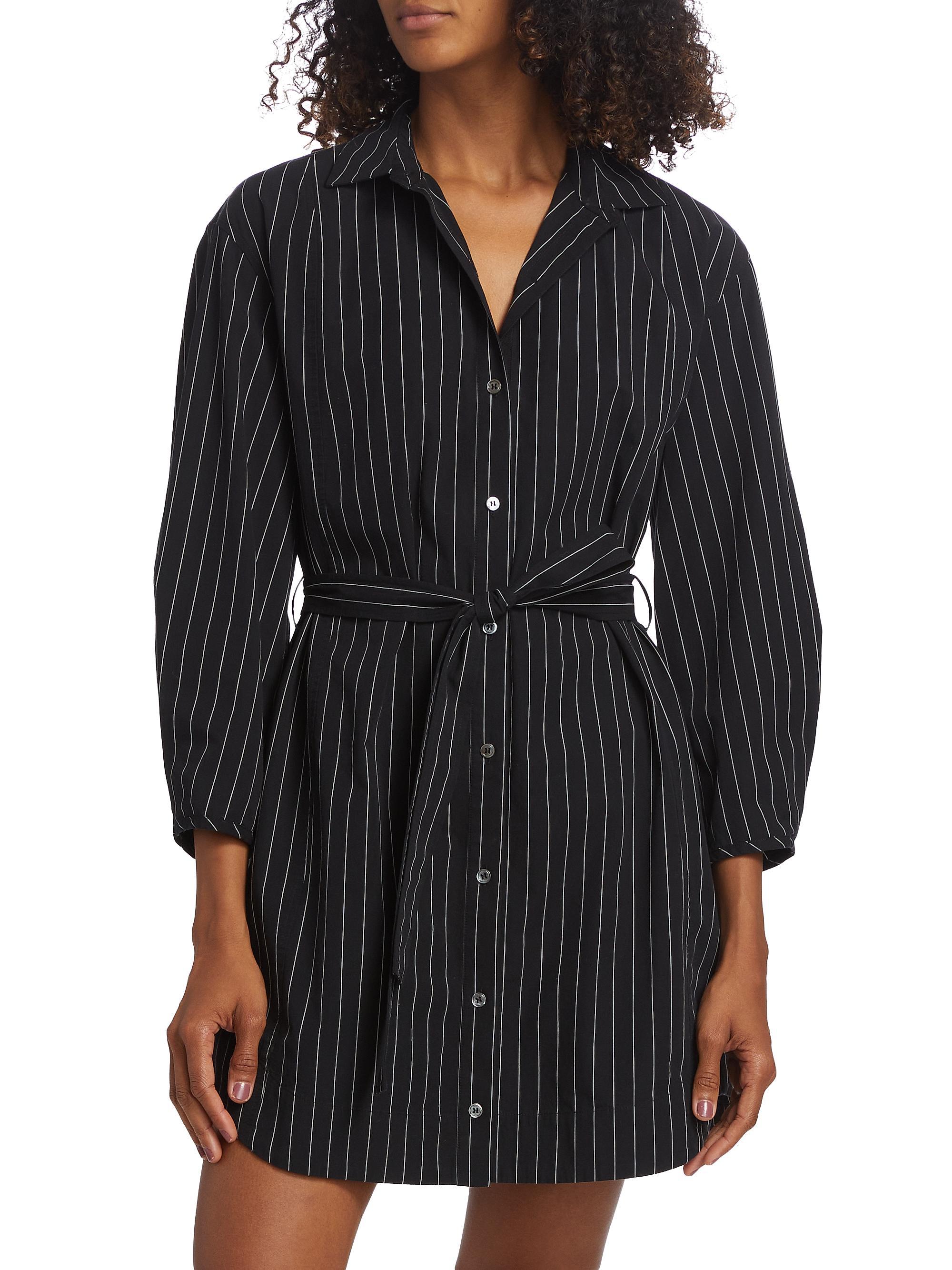 Click here for Atm Anthony Thomas Melillo Womens Pinstripe Poplin... prices