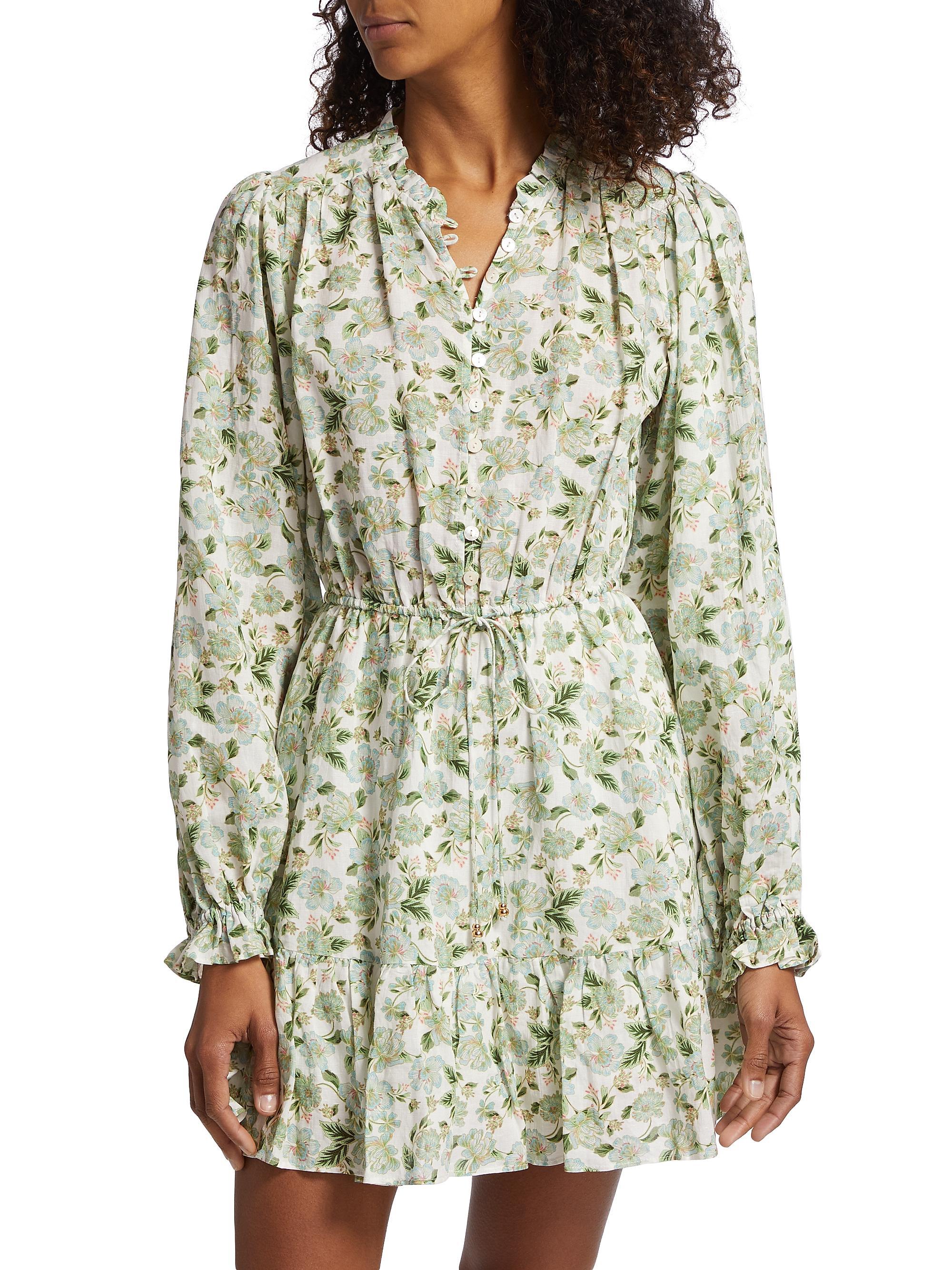 Click here for Kivari Womens Calypso Gabrielle Drawstring Minidre... prices