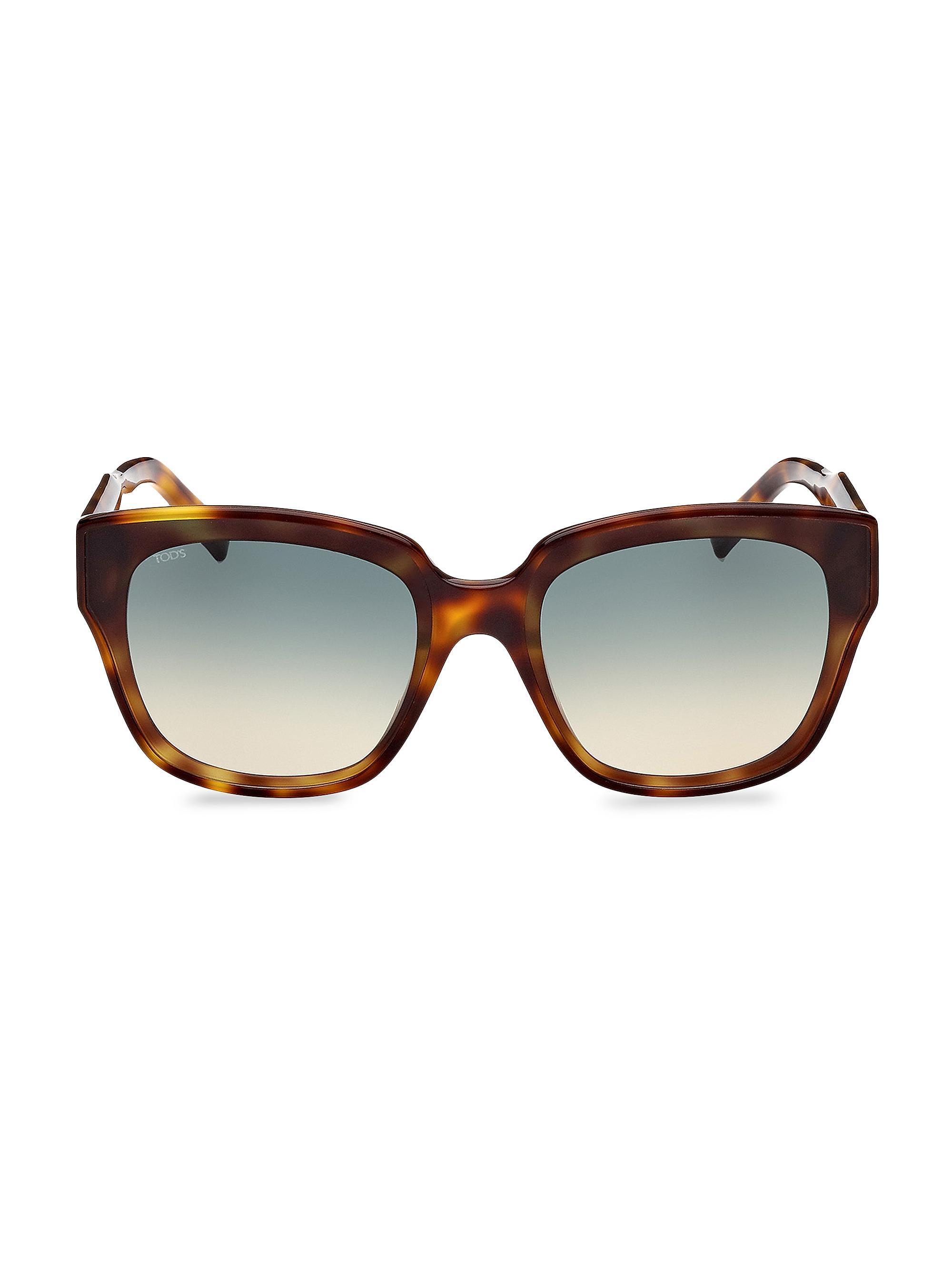 Click here for Tods Womens Geometric 65MM Acetate Sunglasses - To... prices