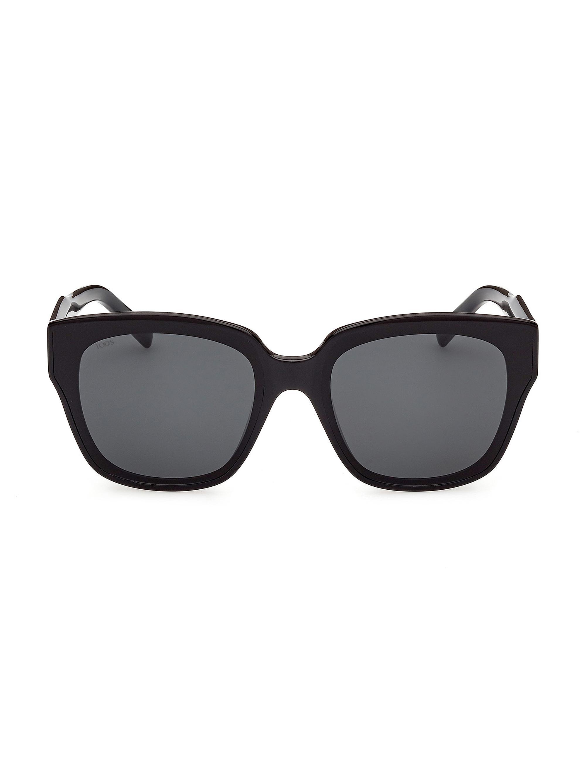 Click here for Marcolin Geometric 65MM Acetate Sunglasses - Black... prices