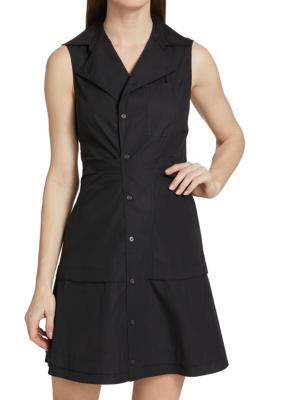 Click here for Derek Lam 10 Crosby Womens Satina Mini Shirtdress... prices