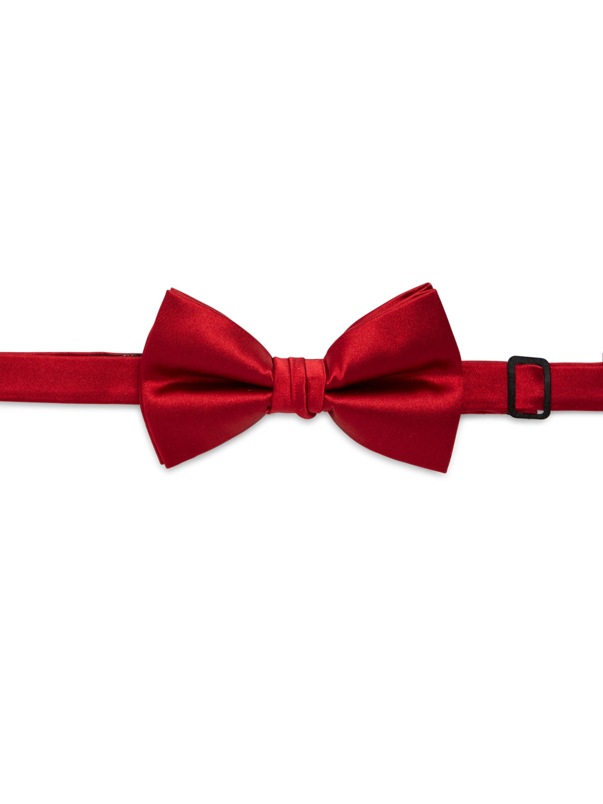 Click here for Saks Fifth Avenue Mens Silk Pre Tied Bow Tie - Red prices