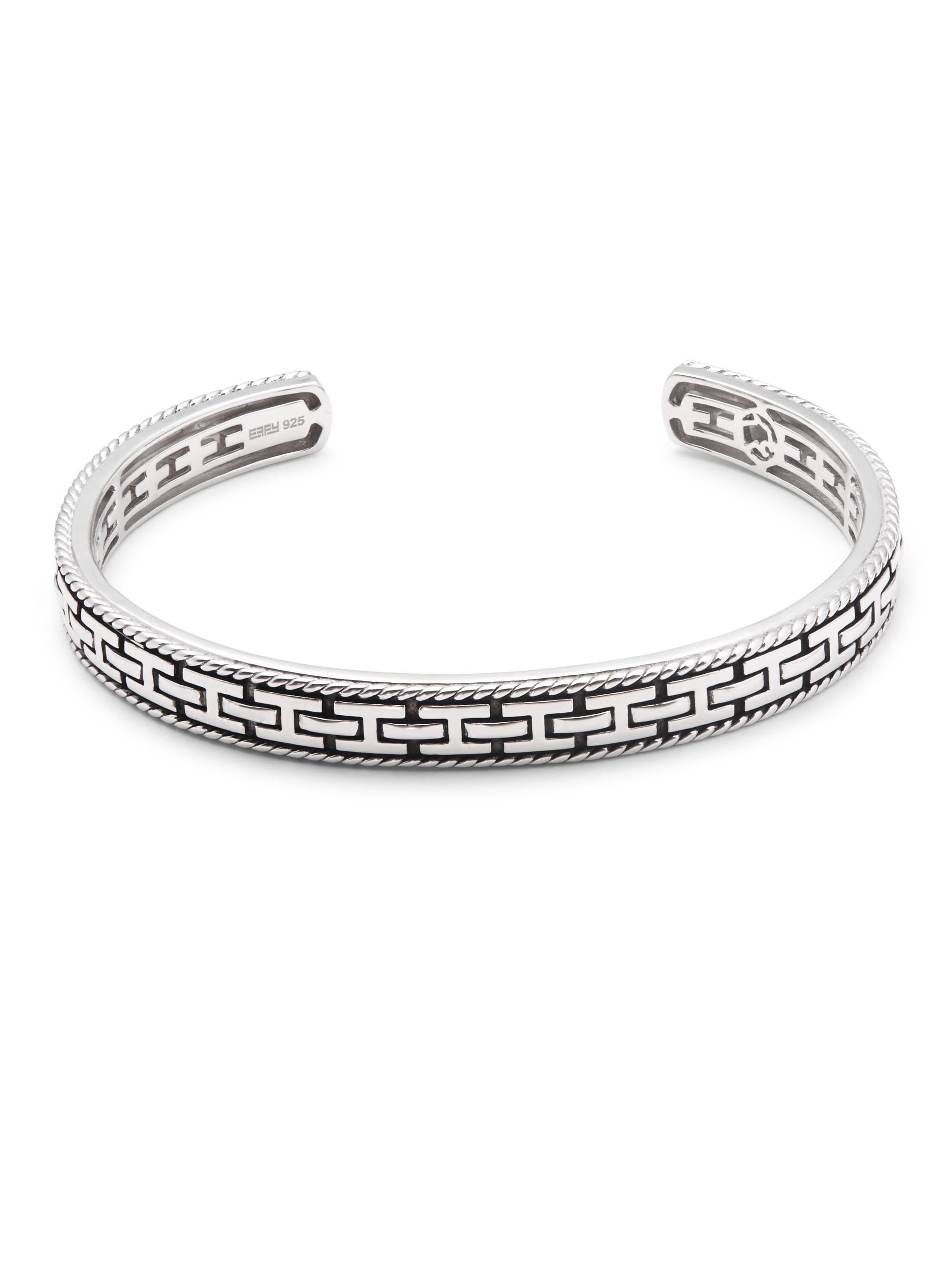 Click here for Effy Mens Sterling Silver Bangle Bracelet prices